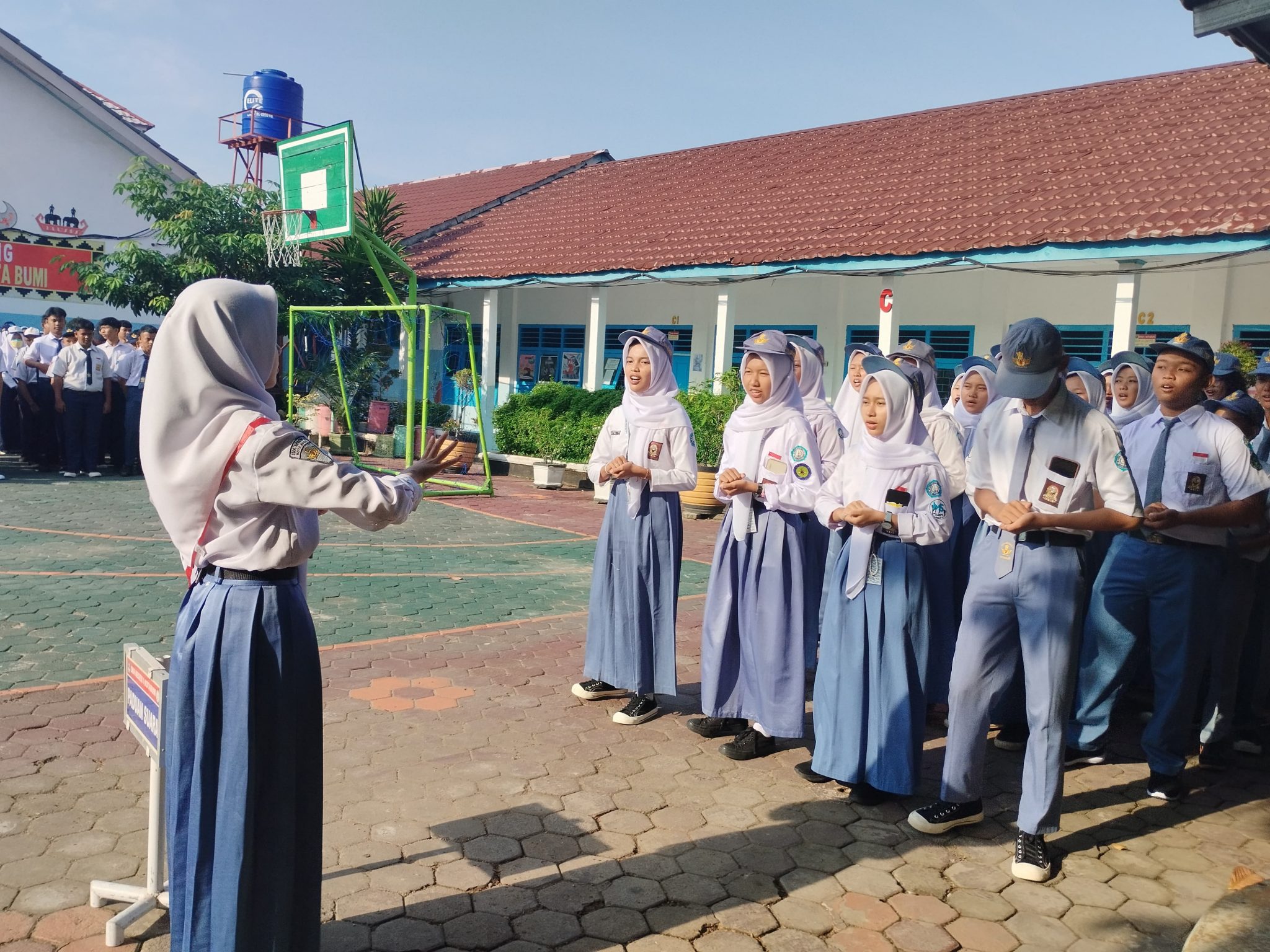 SMA Negeri 1 Kotabumi Gelar Masa Pengenalan Lingkungan Sekolah (MPLS) untuk Siswa Baru, Tandai ...